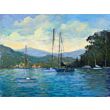 Portofino Bay Wallpaper Wall Mural by Magic Murals
