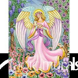 Spring Angel Wallpaper Wall Mural by Magic Murals