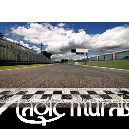 Starting Line Wallpaper Wall Mural by Magic Murals