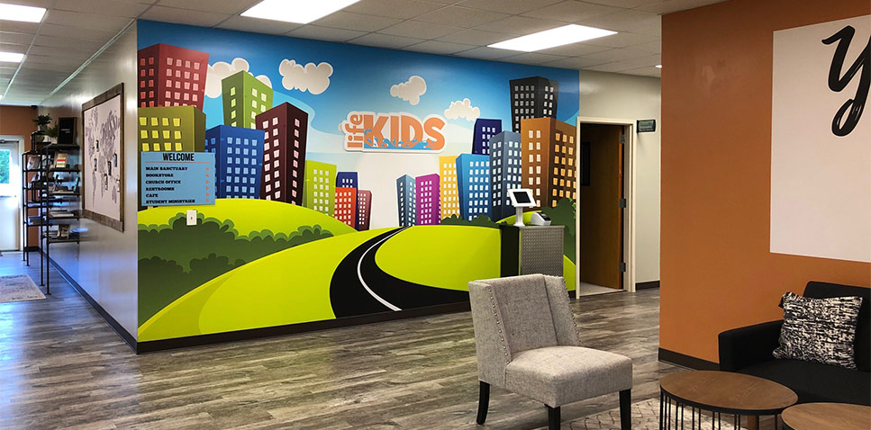 Murals for Churches and Religious Institutions | Magic Murals